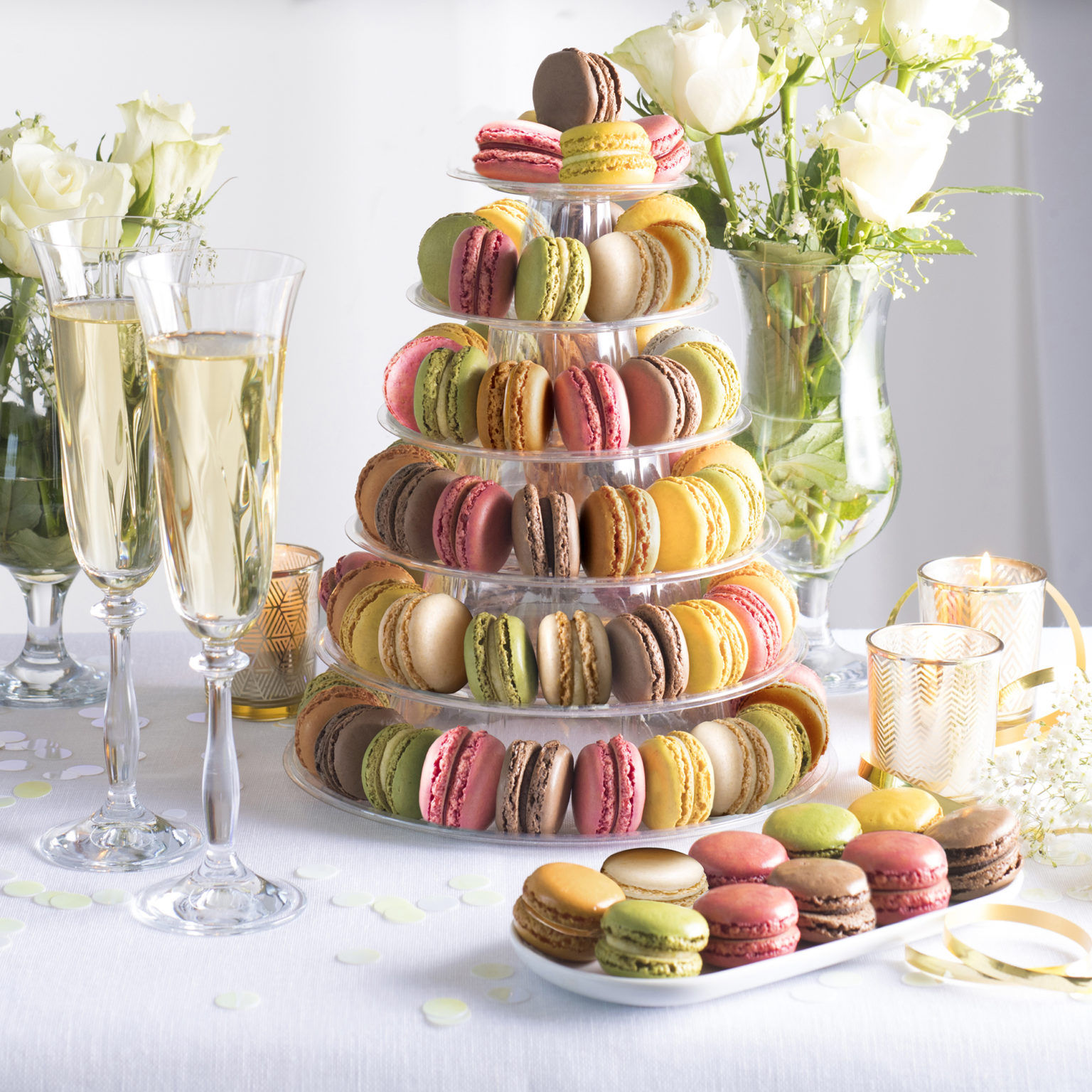 Macarons Tower - Tipiak Foodservice